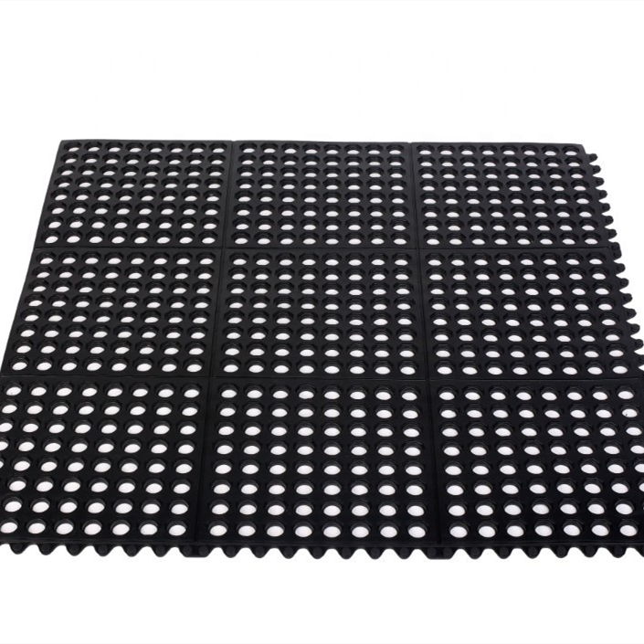Holes Marine Perforated Rubber Mat