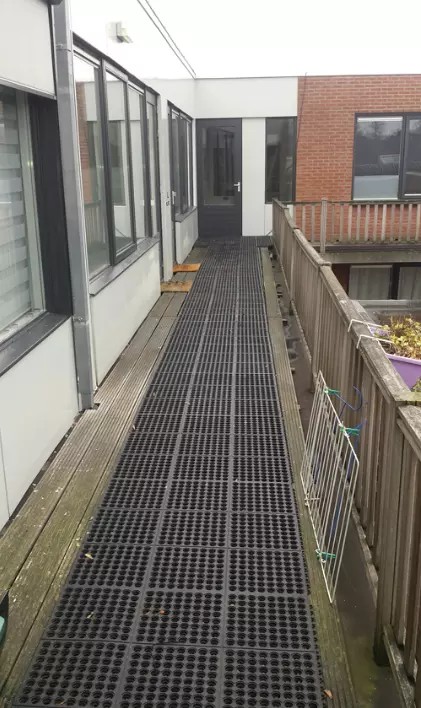 Holes Marine Perforated Rubber Mat