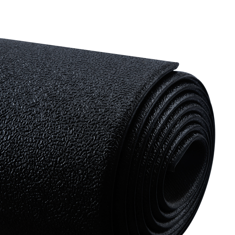 Rubber flooring mats for carpet protection