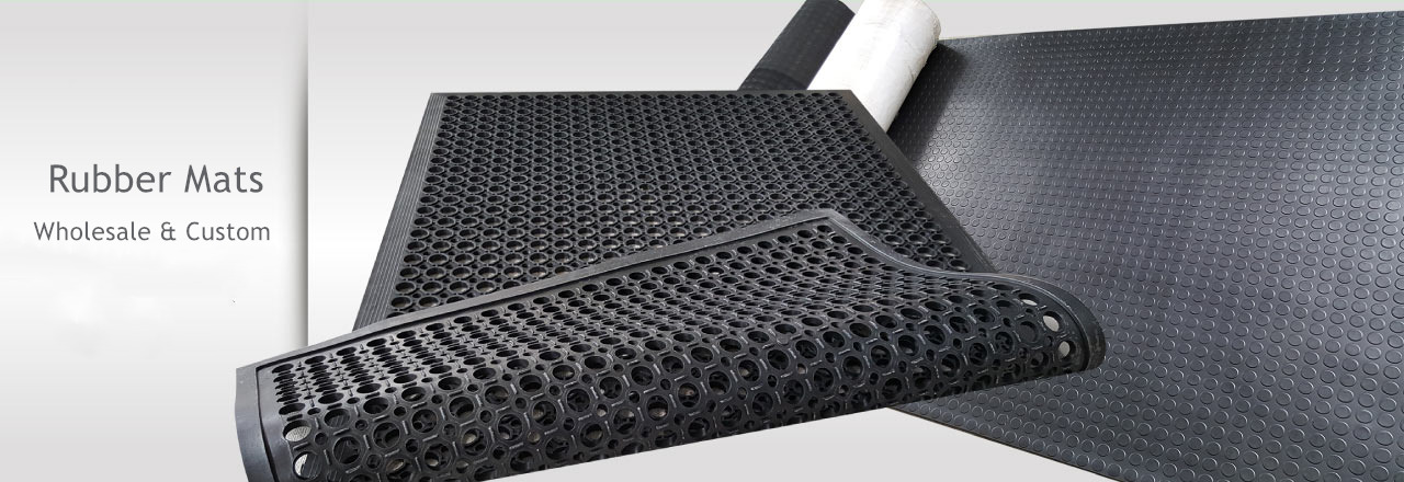 Custom Rubber Mats Supplier, Custom Logo Printing Rubber Mats Company
